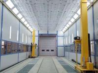 China Diesel-Heated Baking Systems for Commercial Fleet Refinishing  Large Spray Booths for sale