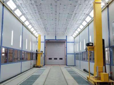 China Diesel-Heated Baking Systems for Commercial Fleet Refinishing  Large Spray Booths for sale