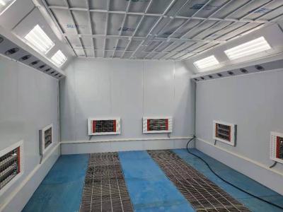 China Series Premium Down-Draft Automotive Spray Booth for high-gloss finishes for sale