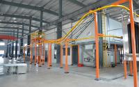 China Excellent coating quality, seamless operation process, professional floor rail coating line for sale