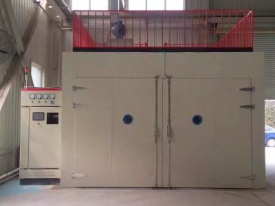 China Industrial Batch Curing Oven Track & Trolley Versatile Thermal Processing Solution For Stainless Steel Heating Elements for sale