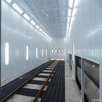 China Electric Rolling Style Big Size Spray Booth Customizable Auto Spray Booth for sale
