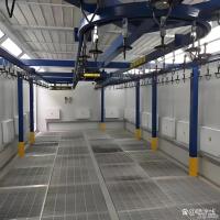 China High-Temperature Natural Gas Heating Paint Curing Oven Spray Booth for Car Repair and Refinishing for sale