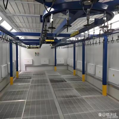 China High-Temperature Natural Gas Heating Paint Curing Oven Spray Booth for Car Repair and Refinishing for sale