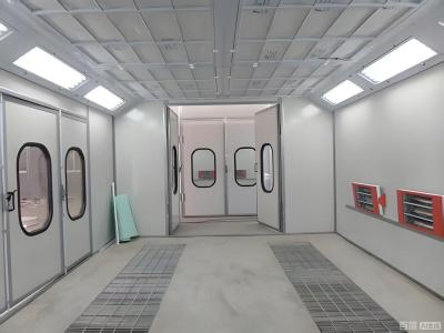 China Bus truck Standard Diesel Automotive Painting Spray Booth For Car Painting for sale