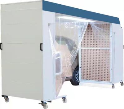 China CT-WoodCraft Open-Face Manual Finishing Booth Tailored For The Furniture And Cabinetry Industry for sale