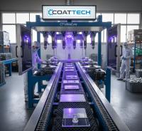 China Inline Flatbed Conveyorized UV Curing Tunnel System for Instant Drying of UV-Curable Coatings and Inks for sale