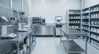 China ATEX Certified Modular Paint Mixing Kitchen and Storage Room with Integrated Ventilation and Safety Systems for sale