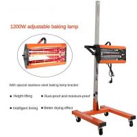China Single-Cassette Adjustable Infrared Drying Stand For Hands-Free Operation To Any Vehicle Panel for sale