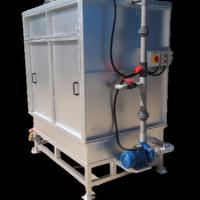 China Efficient Water Curtain Cabinet for a Cleaner Spray Painting Environment for sale