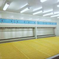 China Water curtain spray cabinet, cyclone water curtain spray room,paint mist purification , ECO equipment for sale