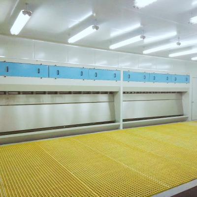 China Water curtain spray cabinet, cyclone water curtain spray room,paint mist purification , ECO equipment for sale
