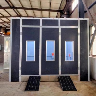 China Electric Heating Auto Body Paint Booth 50Hz Car Spraying Oven For High Quality Finishes for sale