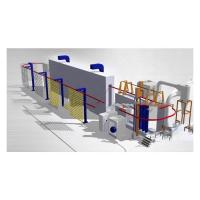 China Custom Overhead Conveyor Coating Line Finish Line Powder Coating for sale