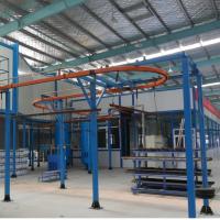 China Metallic Products Fully Automated Powder Coating Line for Industrial Coating Production for sale
