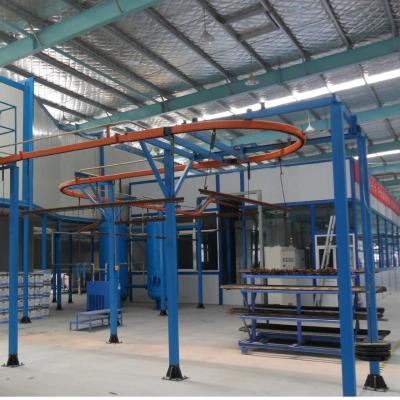 China Metallic Products Fully Automated Powder Coating Line for Industrial Coating Production for sale