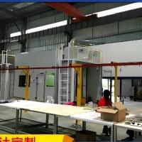 China Automated Electrostatic Powder Coating Production Line Turnkey Conveyorized System with Cyclone Recovery for High-Volume Metal Finishing for sale