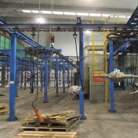 China Customized Overhead Conveyor Coating Line For Heavy-Duty Products for sale