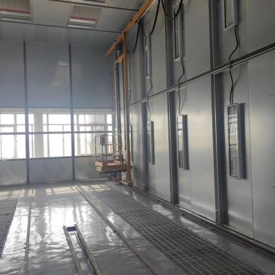 China Heavy-Duty Industrial 3D Rail-Mounted Painting Platform System with 300kg Capacity for sale
