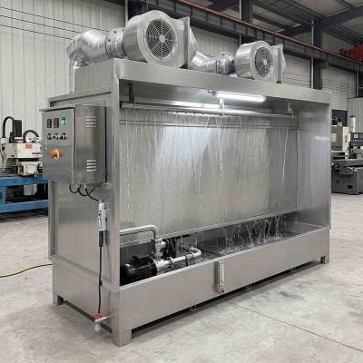 China Coattech 3M Heavy-Duty Water Curtain Spray Booth Built for Global Industrial Standards for sale