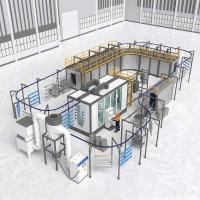 China Integrated Automated Powder Coating Lines | Modular Finishing Systems for sale