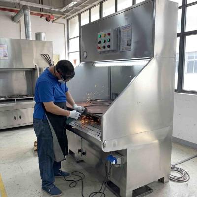 China Industrial Wet Downdraft Table | Spark Arresting Grinding Bench for sale