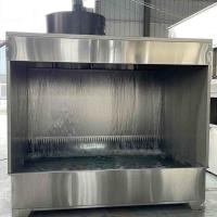 China Heavy-Duty Industrial Water Wash Paint Booth with Advanced Dual Filtration for sale