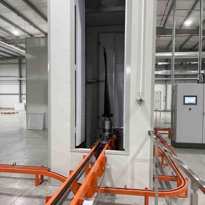 China Advanced Industrial Multi-Axis Robotic Paint & Flash-Off Curing System for sale