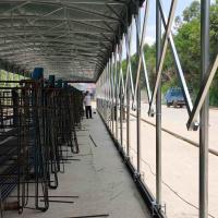 China Retractable Spray and Curing Tent System for Space-Saving Coating Solution for sale