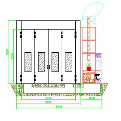China Superbake Industrial Paint Booth KT-PQ-III-PLUS | CoatTech for sale