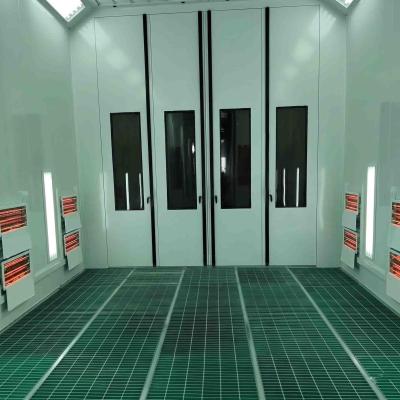 China CoatTech Premium Infrared Automotive Spray Booth With Paint Curing Technology for sale