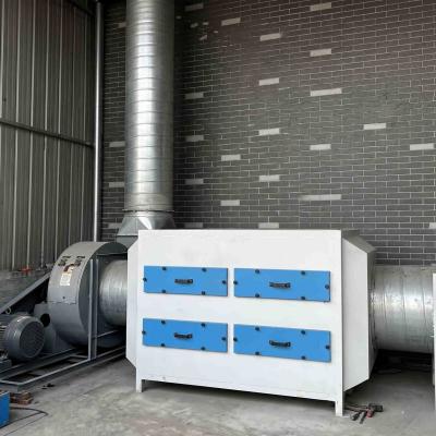 China Eco-Friendly Telescopic Paint Booth with Integrated VOC Filtration for sale