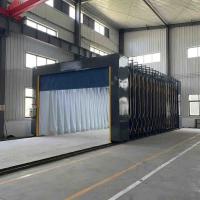 China Heavy-Duty Retractable Booth for Large Pressure Vessels & Machinery for sale