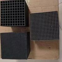 China Honeycomb Activated Carbon Blocks | Low-Resistance VOC Exhaust Filtration for sale