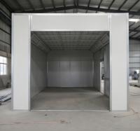 China Modular Spray Booth Framework | Pre-Fabricated Paint Cabin Enclosure for sale