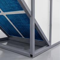 China EcoSmart Cross-Flow Plate Heat Recovery System for Industrial Spray Booths for sale