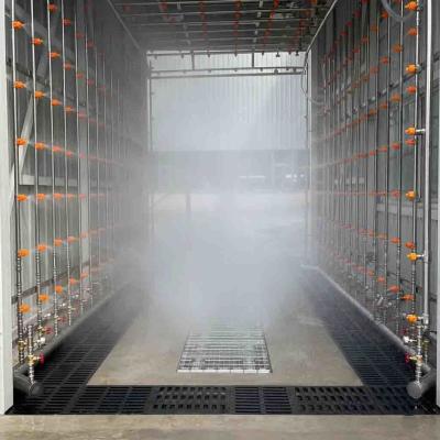 China Automatic Spray Pre-Treatment Tunnels & Washers for sale