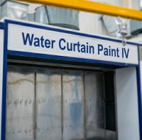 China Advanced Water Curtain Paint IV Booth Automated Liquid Coating Line for sale