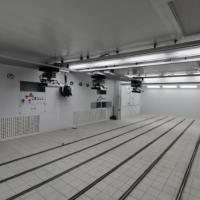 China Smart Multi-Bay Prep Station Automotive Rail Curing Line for sale