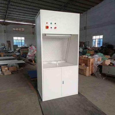 China Industrial Paint Touch-Up Booth with Built-In Exhaust Fan for sale