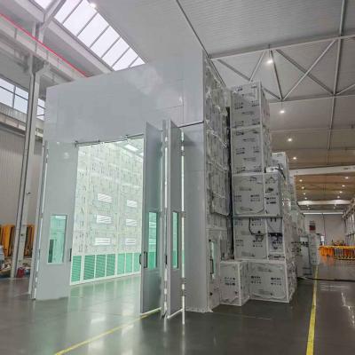 China Large-Scale Industrial Spray Booth & Finishing Chamber for sale