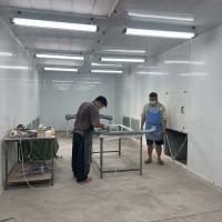 China Modular Prep Cutting Room & Enclosed Workflow Line for sale