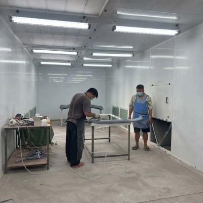 China Modular Prep Cutting Room & Enclosed Workflow Line for sale