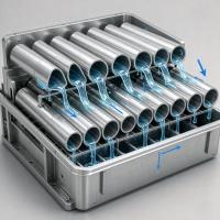China Automatic Pre-Brazing Surface Preparation Line for sale
