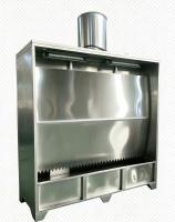 China Compact Water Curtain Spray Cabinet with Triple Collection Tanks for sale