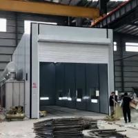 China Inside a Large Spray Booth | Walls, Lighting, Doors – CoatTech for sale