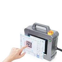 China Barcodes Hans Laser Marking Machine 100 Watt 110x110mm Area for sale