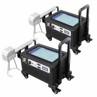 China 185mm Focal Length 20W Fiber Laser Marker Handheld Fiber Laser Marking System for sale