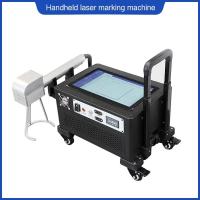 China 20 W Hans Laser Marking Machine 185mm Focal Length Fiber Laser Marker for sale
