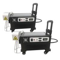 China 0.4mm Depth Hans Laser Marking Machine Portable Laser Marker for sale